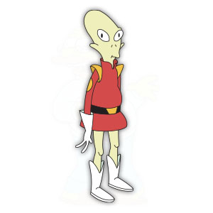 Kif Kroker Futurama Free Vector Download Cgcreativeshop